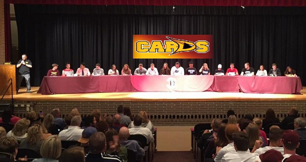 Nineteen Davison High School athletes sign during spring ceremony ...