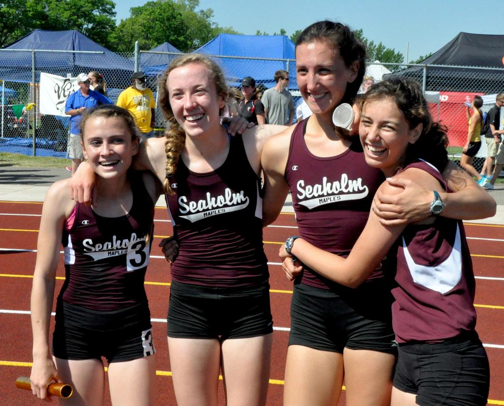 Birmingham Seaholm girls 4x800 dazzles with sub-9 minute win to start ...