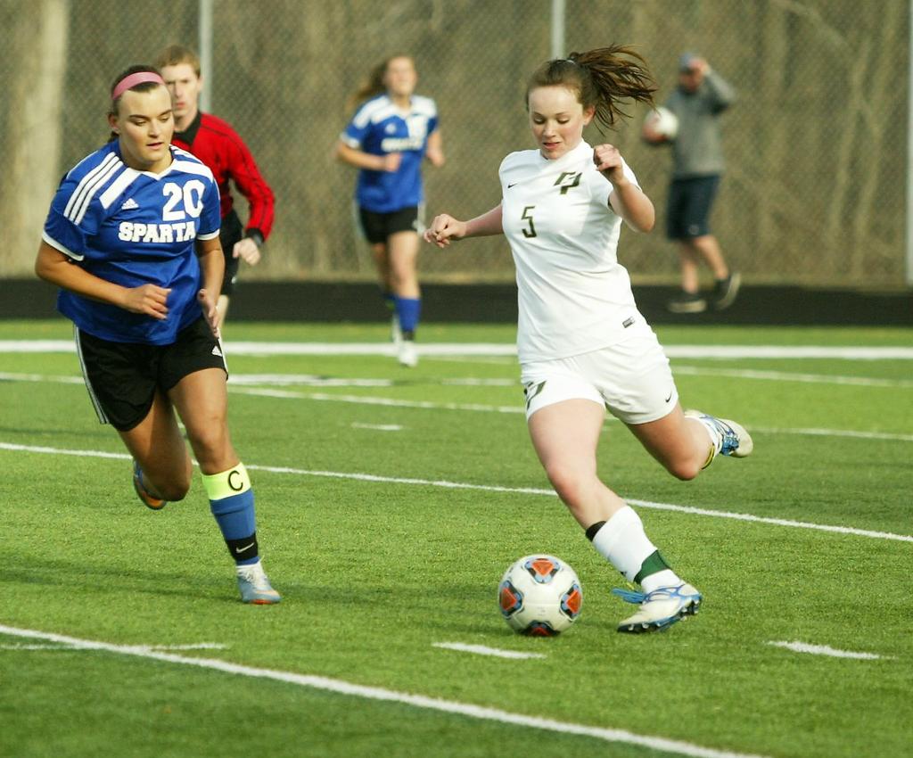 Comstock Park girls soccer team working to have a bounce-back season ...