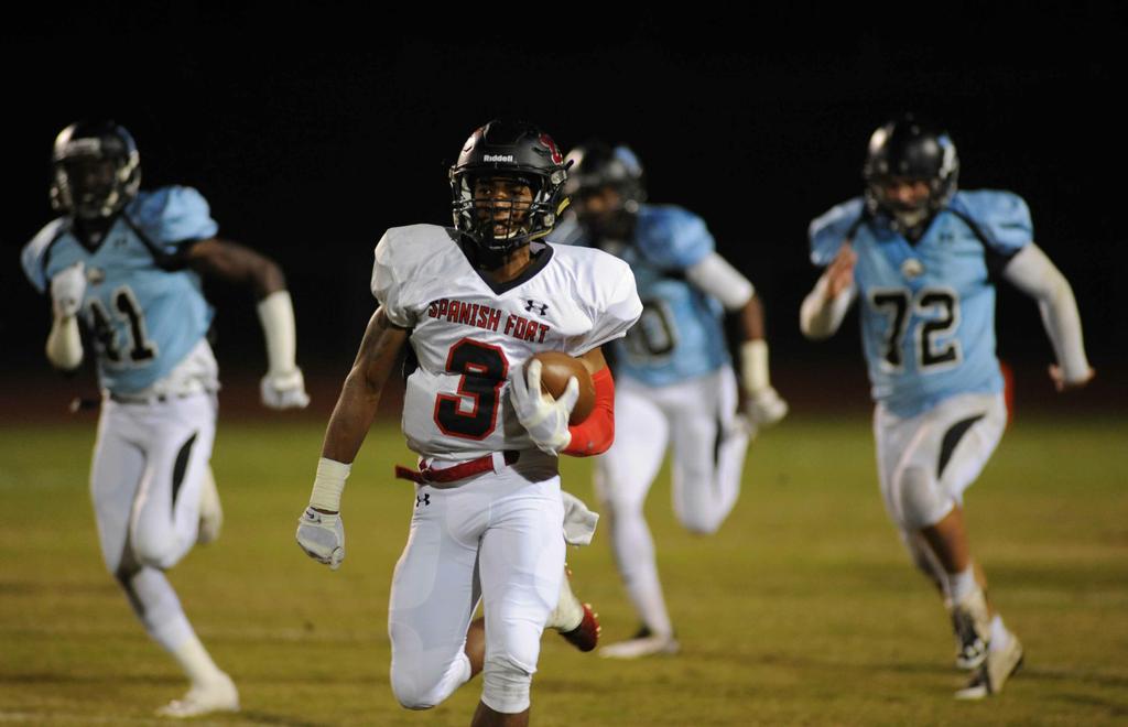 Spanish Fort 51, Northridge 14: Javon Brown tallies five TDs as Toros ...