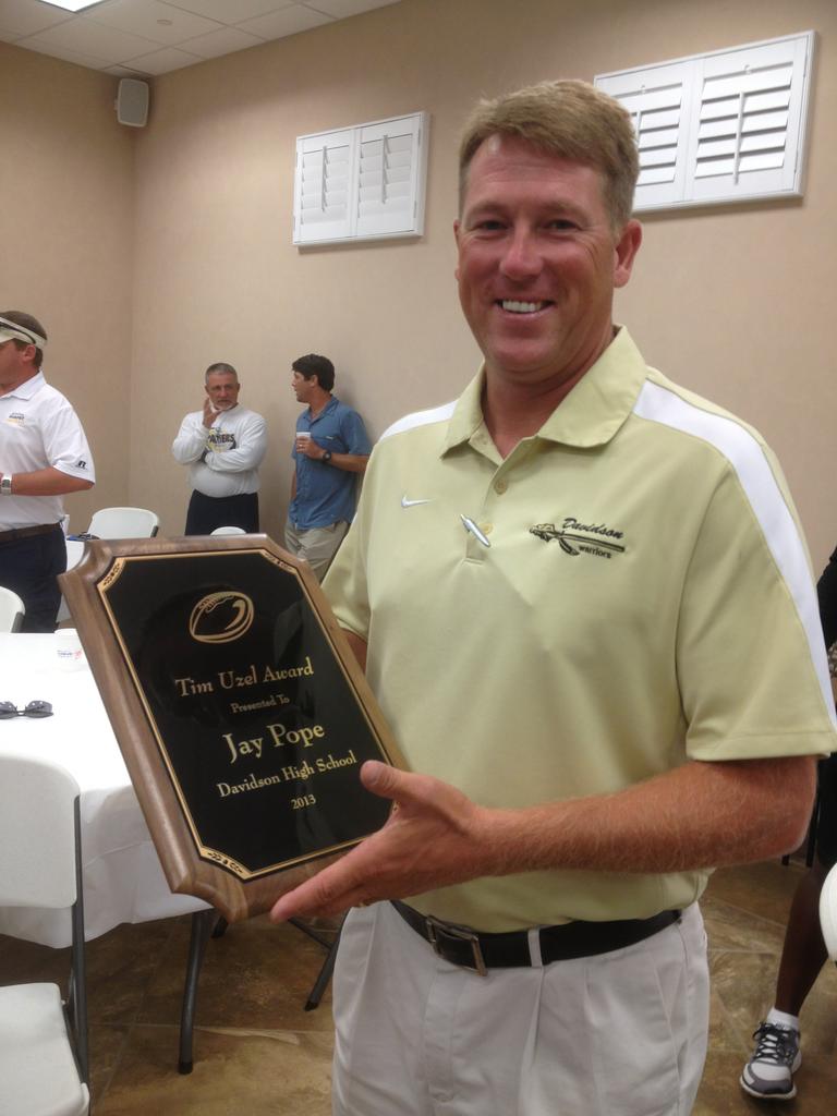Davidson coach Fred Riley wins Liar's club award, but one of his ...