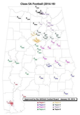 Breaking down Class 7A, new alignments in high school football (updated ...